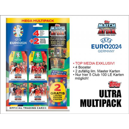 Topps UEFA EURO 2024 Match Attax - TC Ultra Mega Multipack (16103915) - Restposten.de