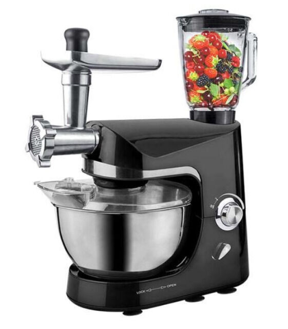 Topmatic PKM-1800BG Küchenmaschine Multifunktionsmixer Fleischwolf ...