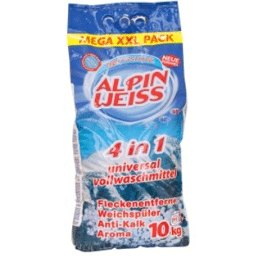 Waschmittel, Vollwaschmittel, Detergent, washing powder ALPINWEISS 4in1 ...