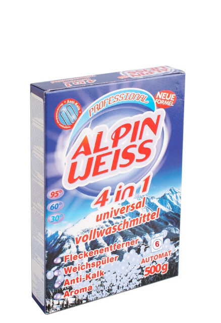 Waschmittel, Vollwaschmittel, Detergent, washing powder ALPINWEISS 4in1 ...