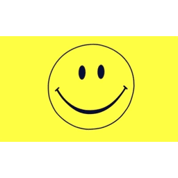 Flagge SMILEY gelb 90 x 150 cm mit 2 Messingösen Flagge Fahne Smiley ...