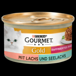 Purina Gourmet Gold Lachs & Seelachs Ragout 85g (16182546) - Restposten.de