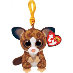 TY Plüsch Beanie Boo Clips Glubschi-GlitzerAugen Bush Baby BINKY ca. 8 ...
