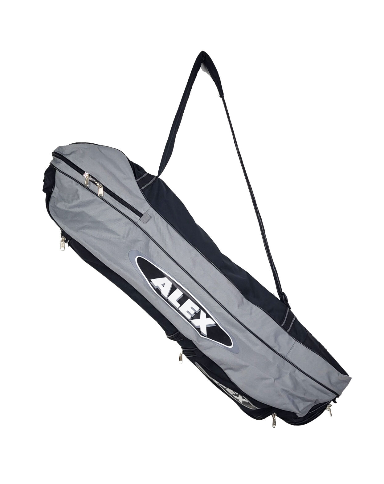 Grau/schwarze Alex Hockeytaschen 'Player' (15994629) - Restposten.de